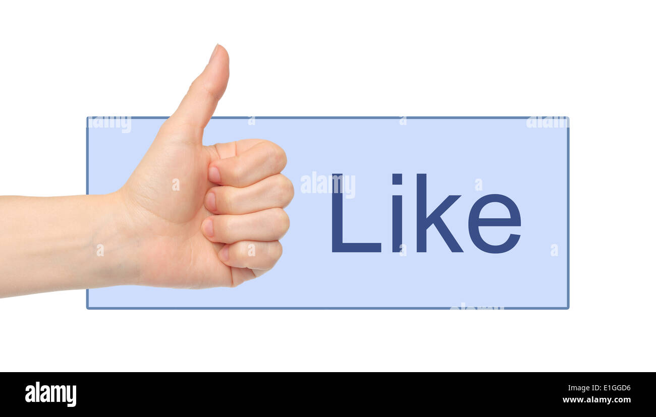 Like button Banque de photographies et d’images à haute résolution - Alamy