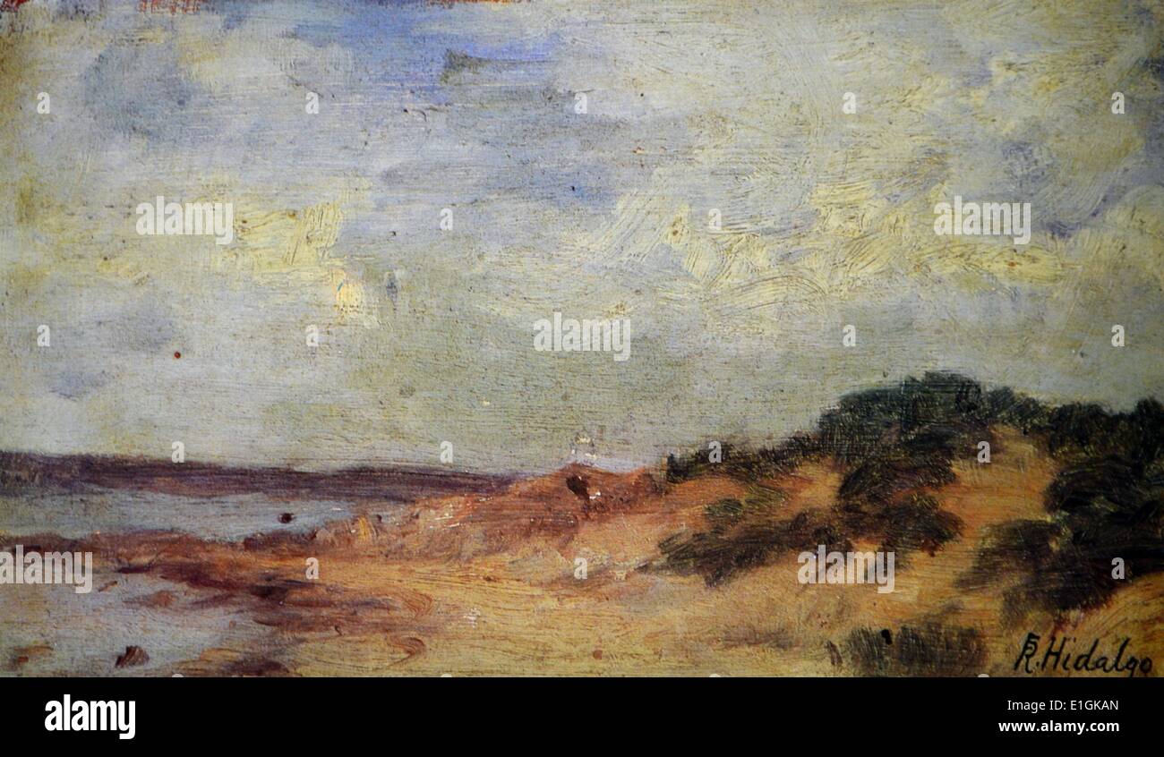 Philippines filipino art asian art felix resurreccion hidalgo decierto ...