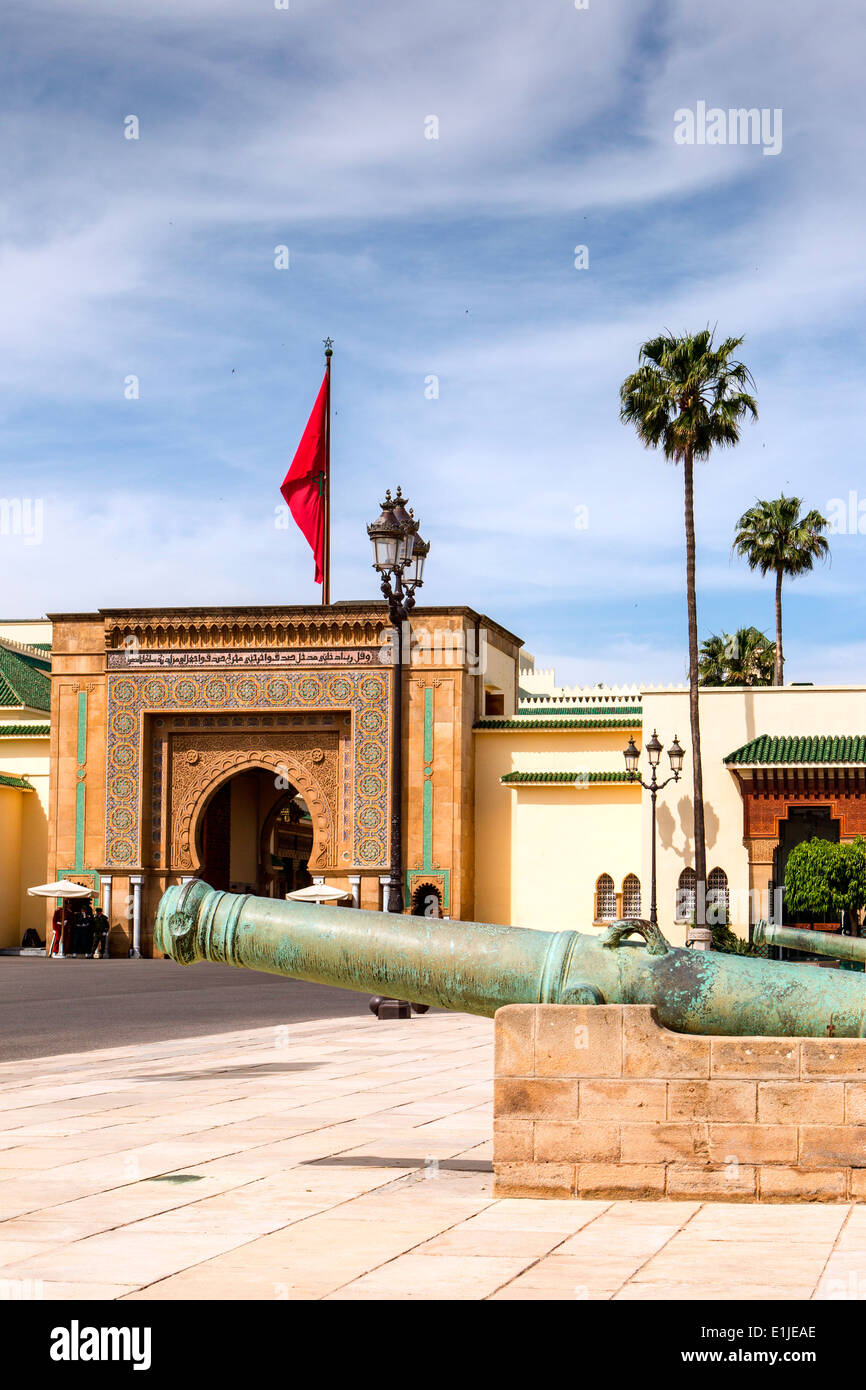 Avis de Dar El Makhzen, le palais royal de Rabat, au Maroc Photo Stock ...
