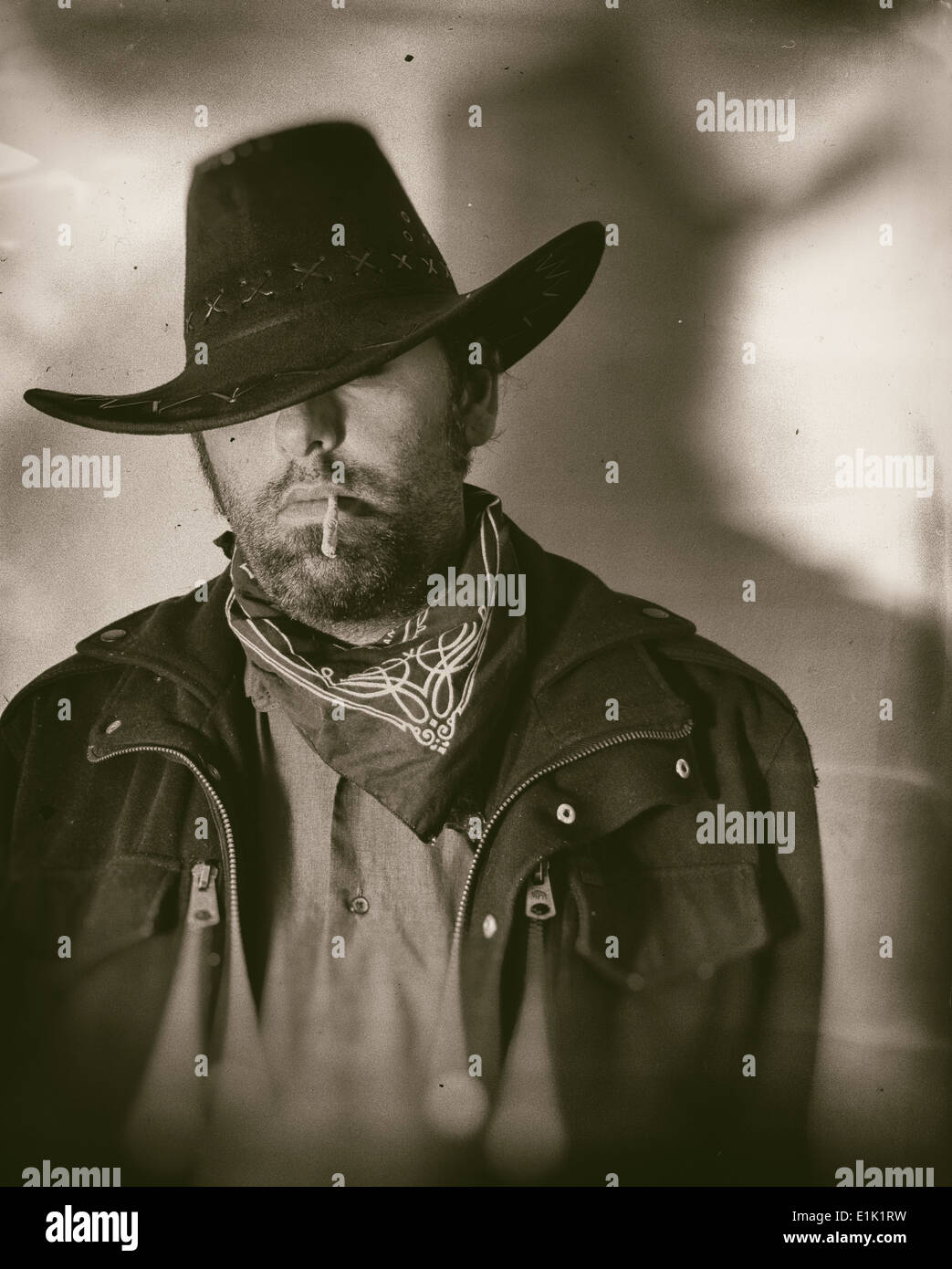 Old west cowboy Banque de photographies et d’images à haute résolution ...