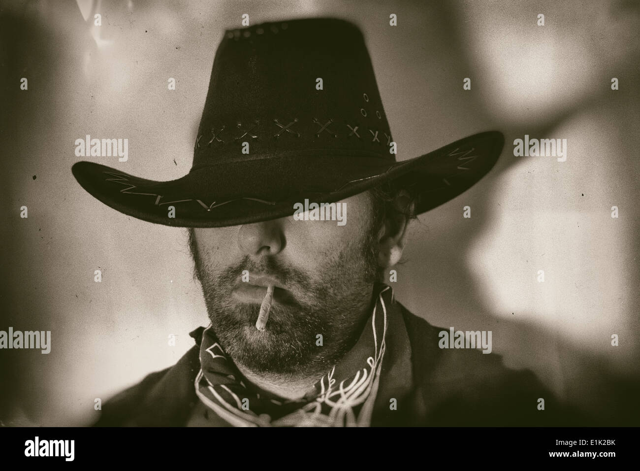 Old west cowboy Banque de photographies et d’images à haute résolution ...