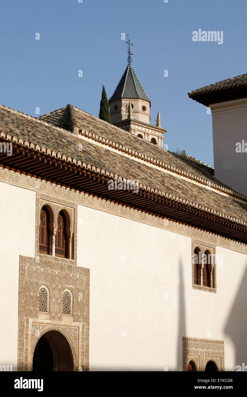 Alhambra palacio de comares Banque de photographies et d’images à haute ...