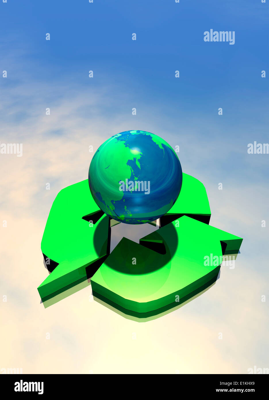 Logo de recyclage Banque de photographies et d’images à haute résolution - Alamy