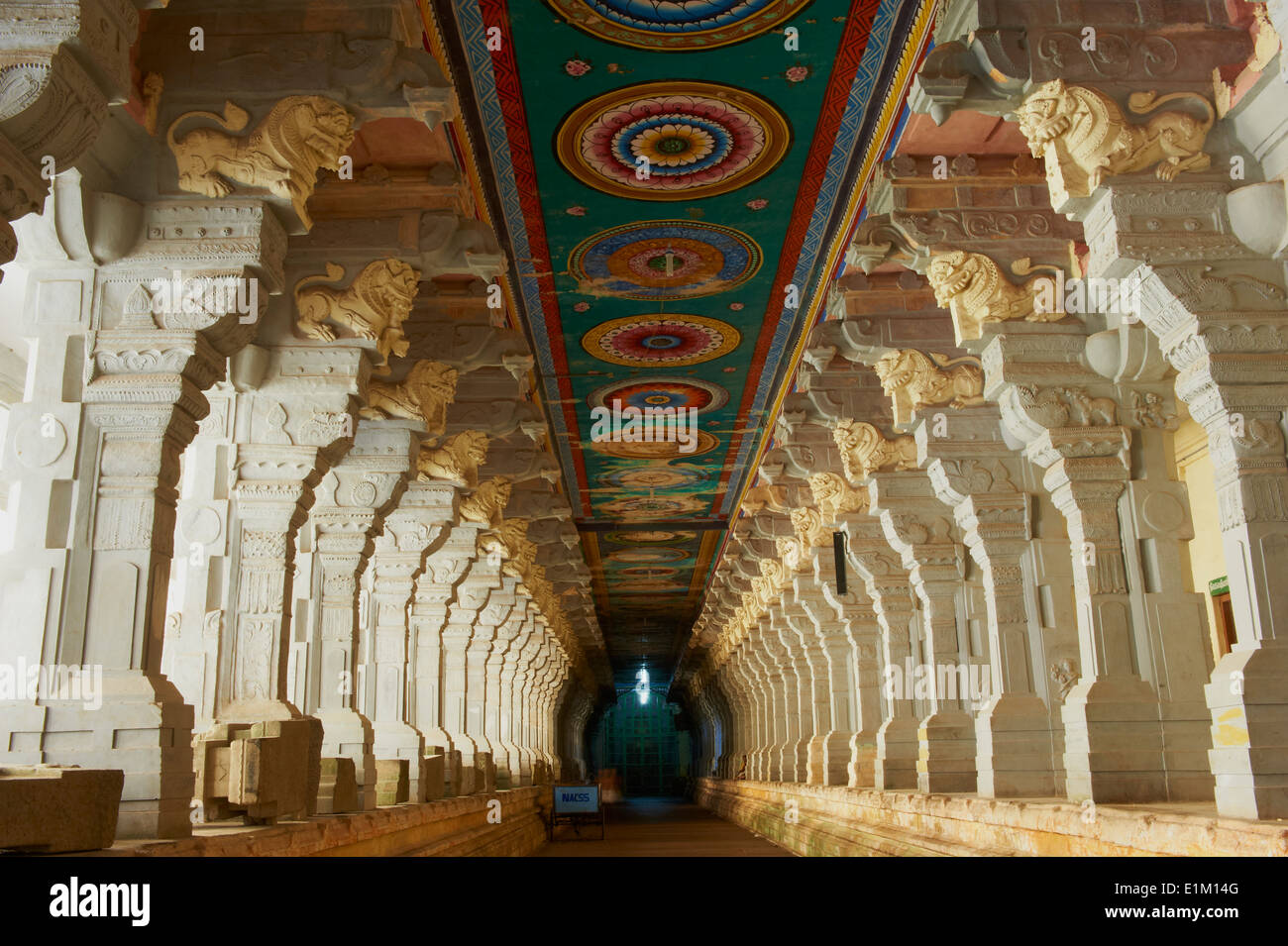 L'Inde, le Tamil Nadu, Rameswaram, Ramanatha Swami Photo Stock - Alamy