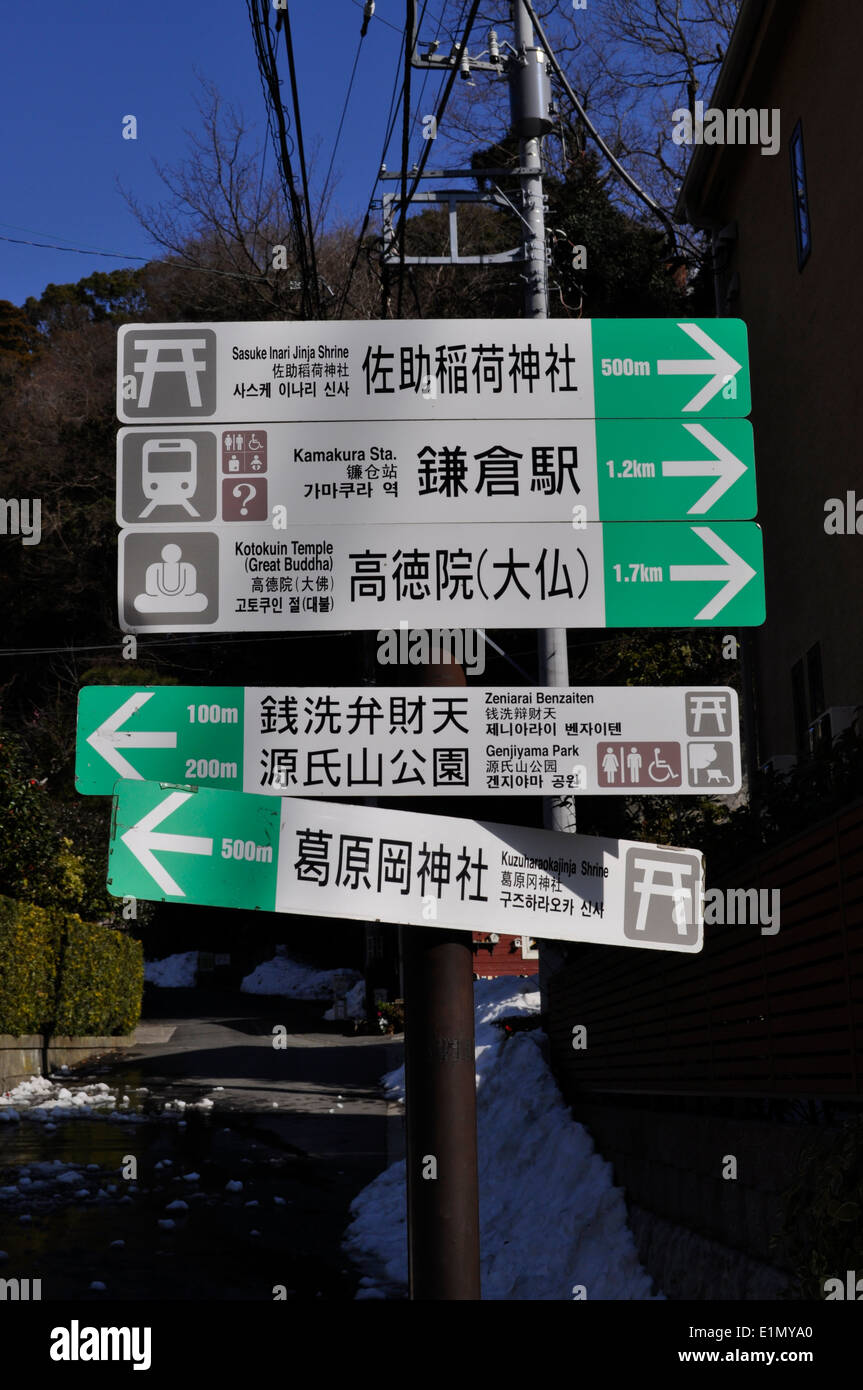 Multi language sign Banque de photographies et d’images à haute ...