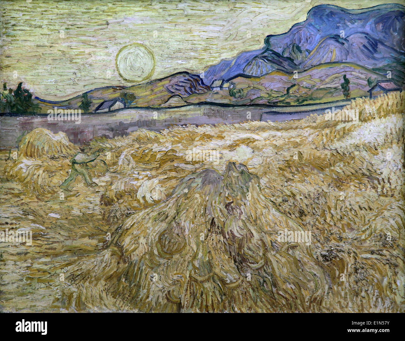 Le Moissonneur Van Gogh Banque d'image et photos - Alamy