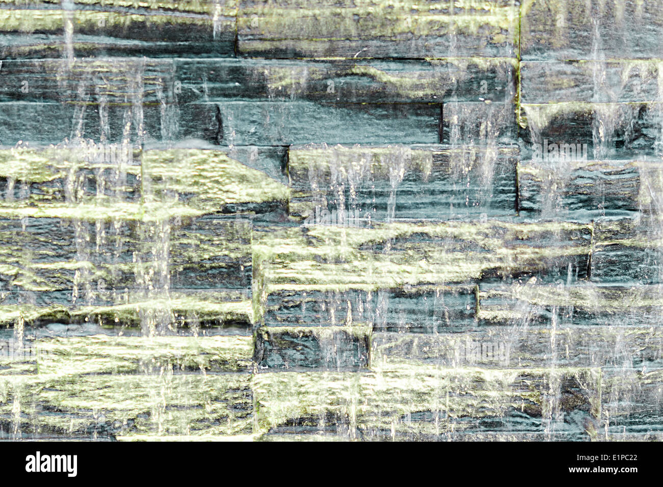 Cascada de textura de agua Banque de photographies et d’images à haute ...