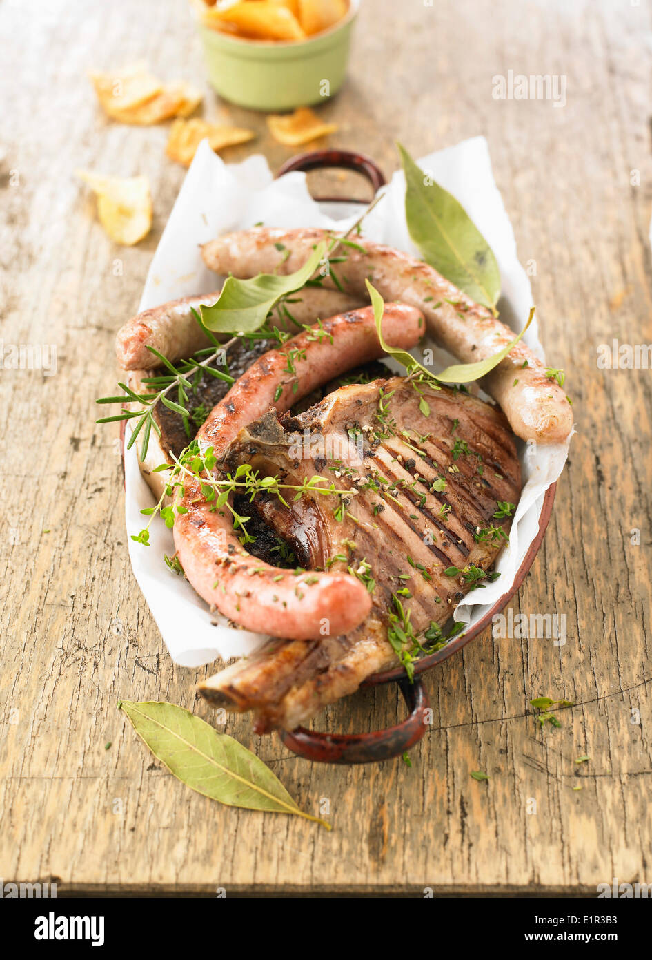 Mixed grill Banque d'image et photos - Alamy