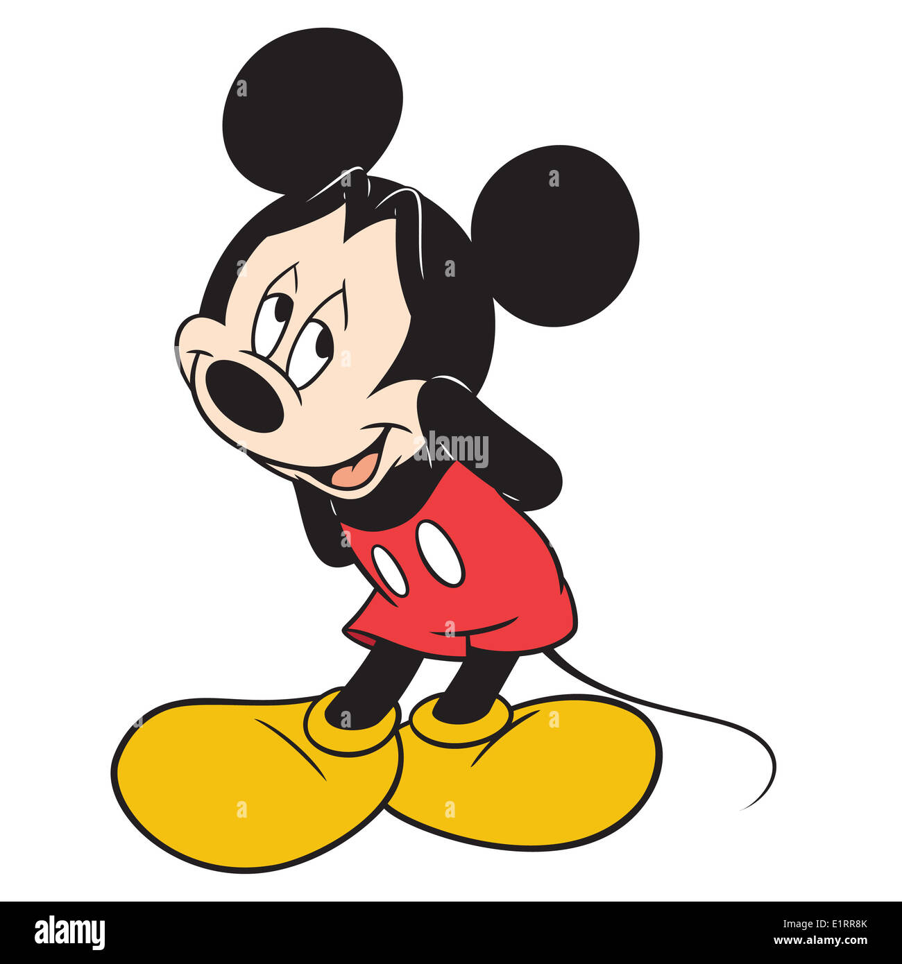 Fondo blanco de mickey mouse Banque de photographies et d’images à ...