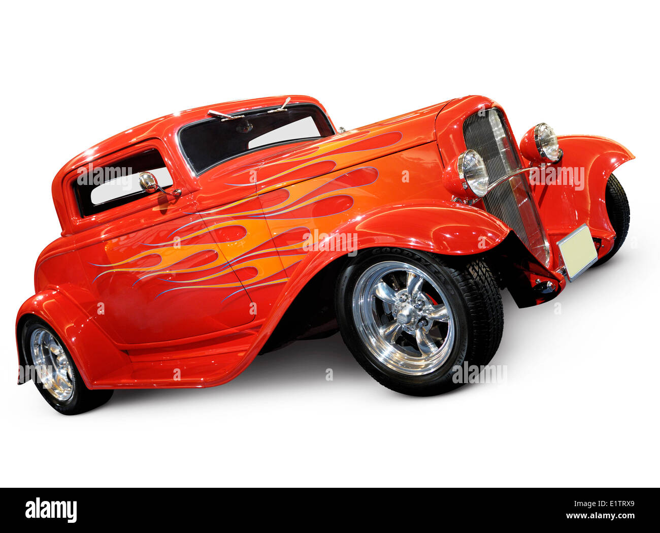 Hot rod classique Banque d'images détourées - Alamy