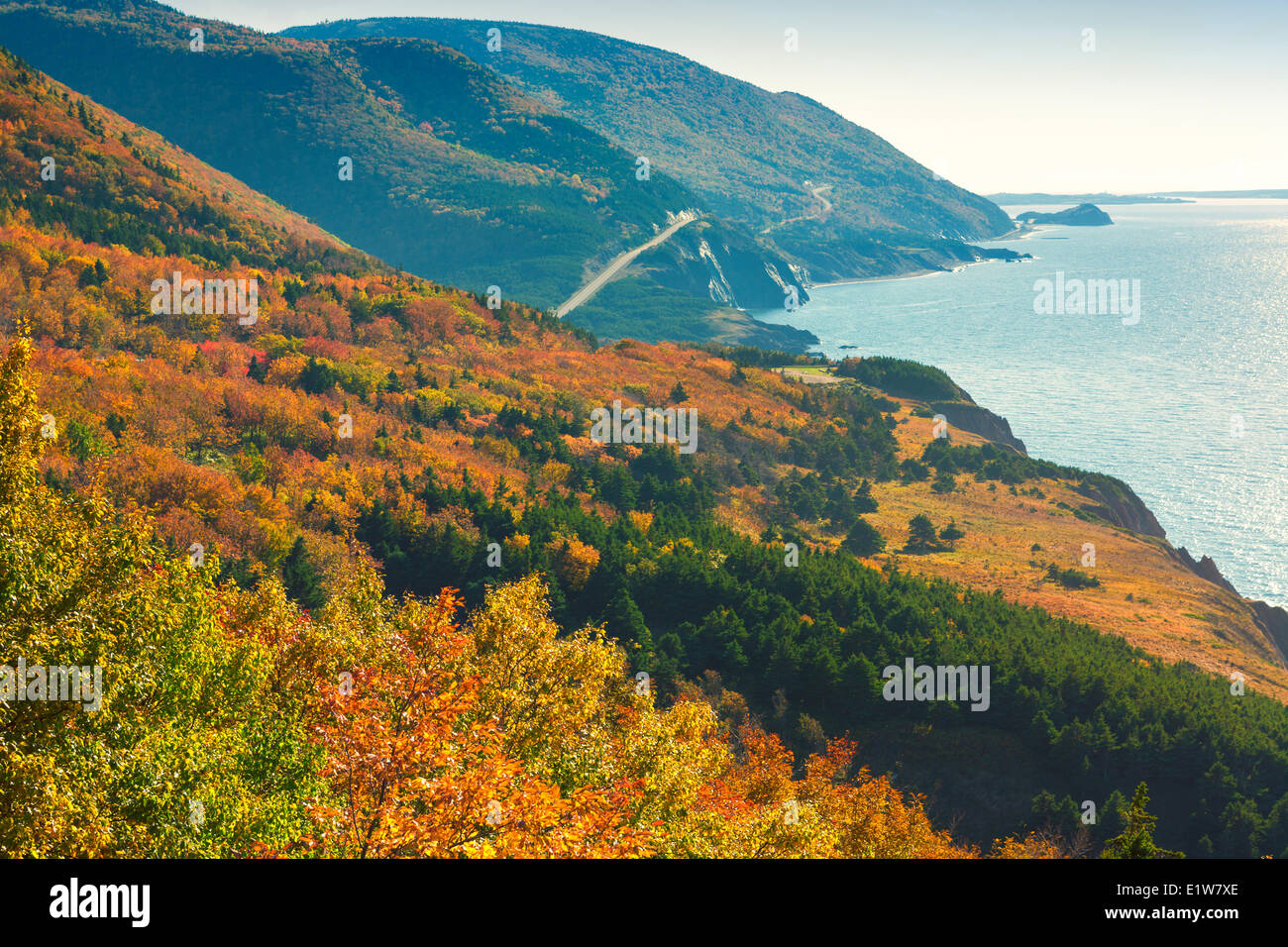 Vue du Cap Rouge, Cape Breton Highlands National Park, Cape Breton ...