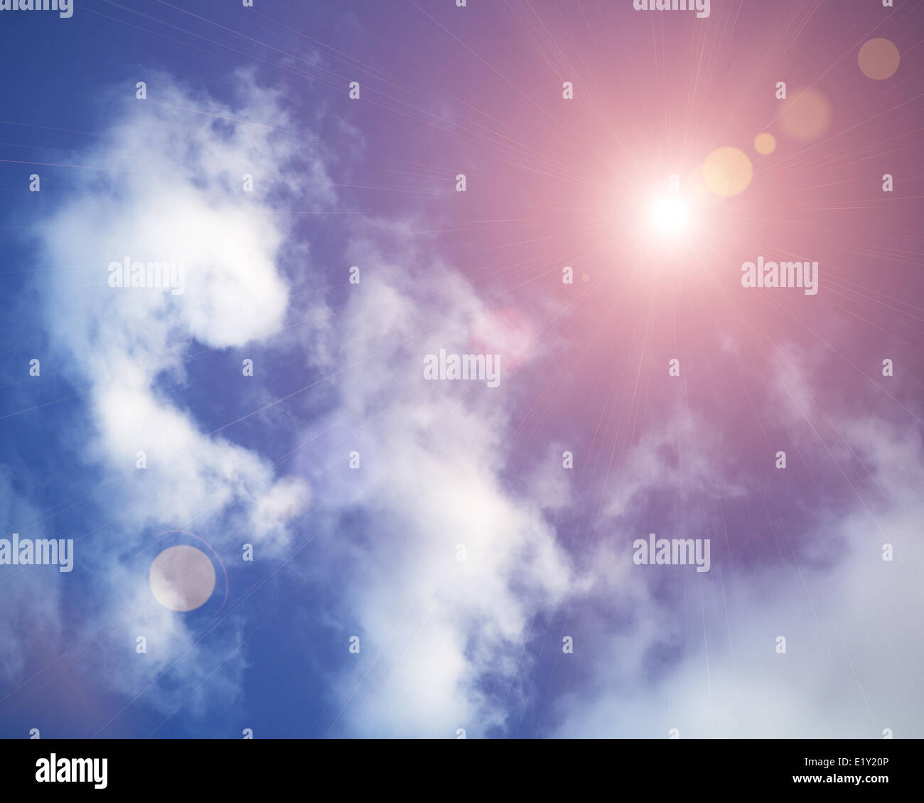 Le ciel est couvert de nuages Banque de photographies et d’images à ...