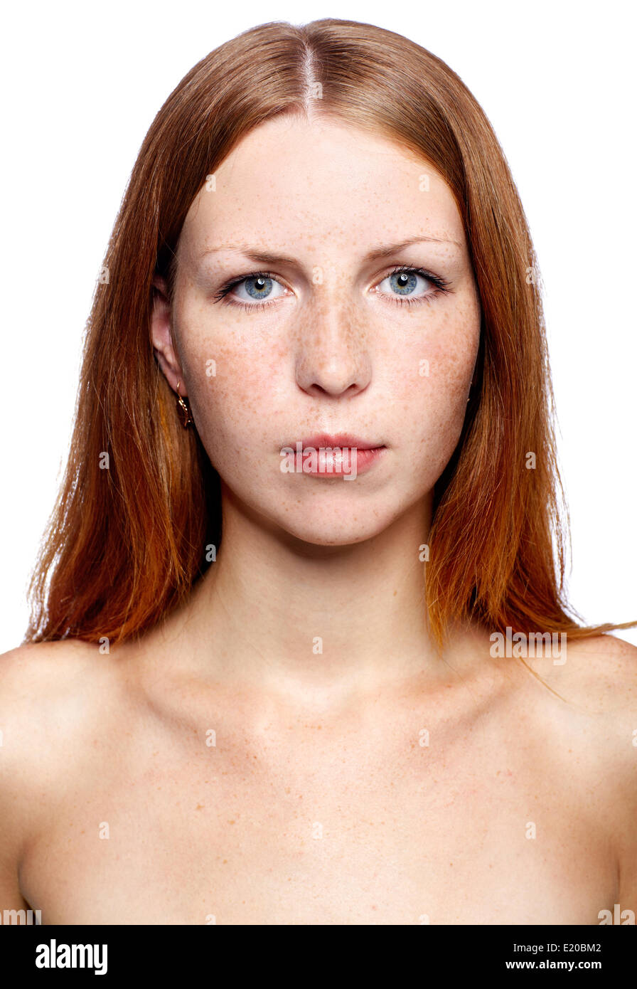 Femme irlandaise rousse Banque de photographies et d’images à haute ...