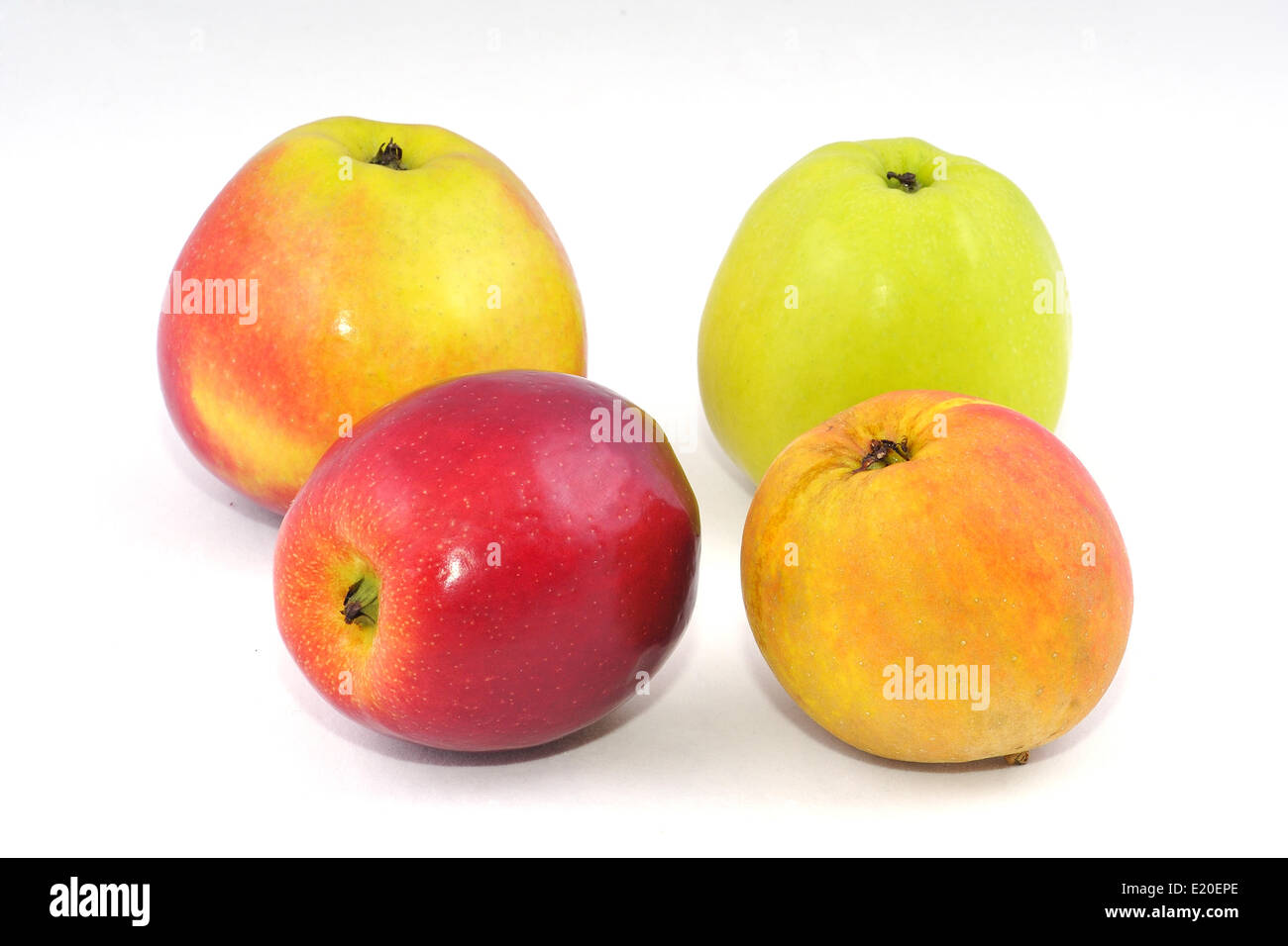 Varieties of apples Banque de photographies et d’images à haute ...