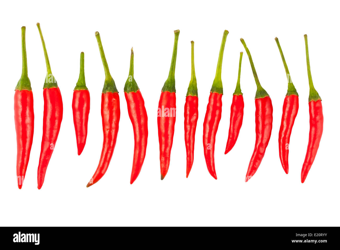 Gros piments rouges Banque d'images détourées - Alamy