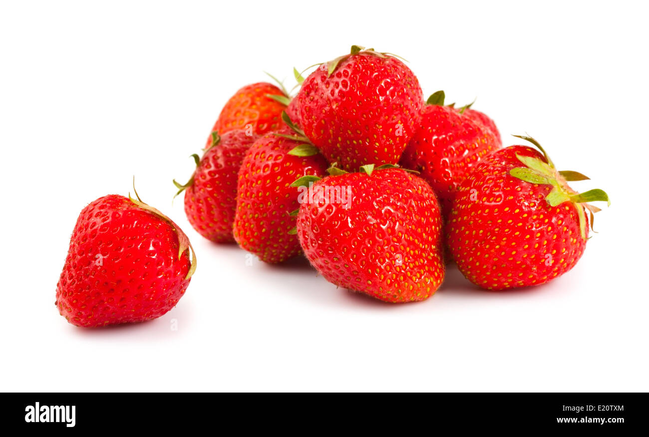 Fraises aux fruits tropicaux Banque de photographies et d’images à ...