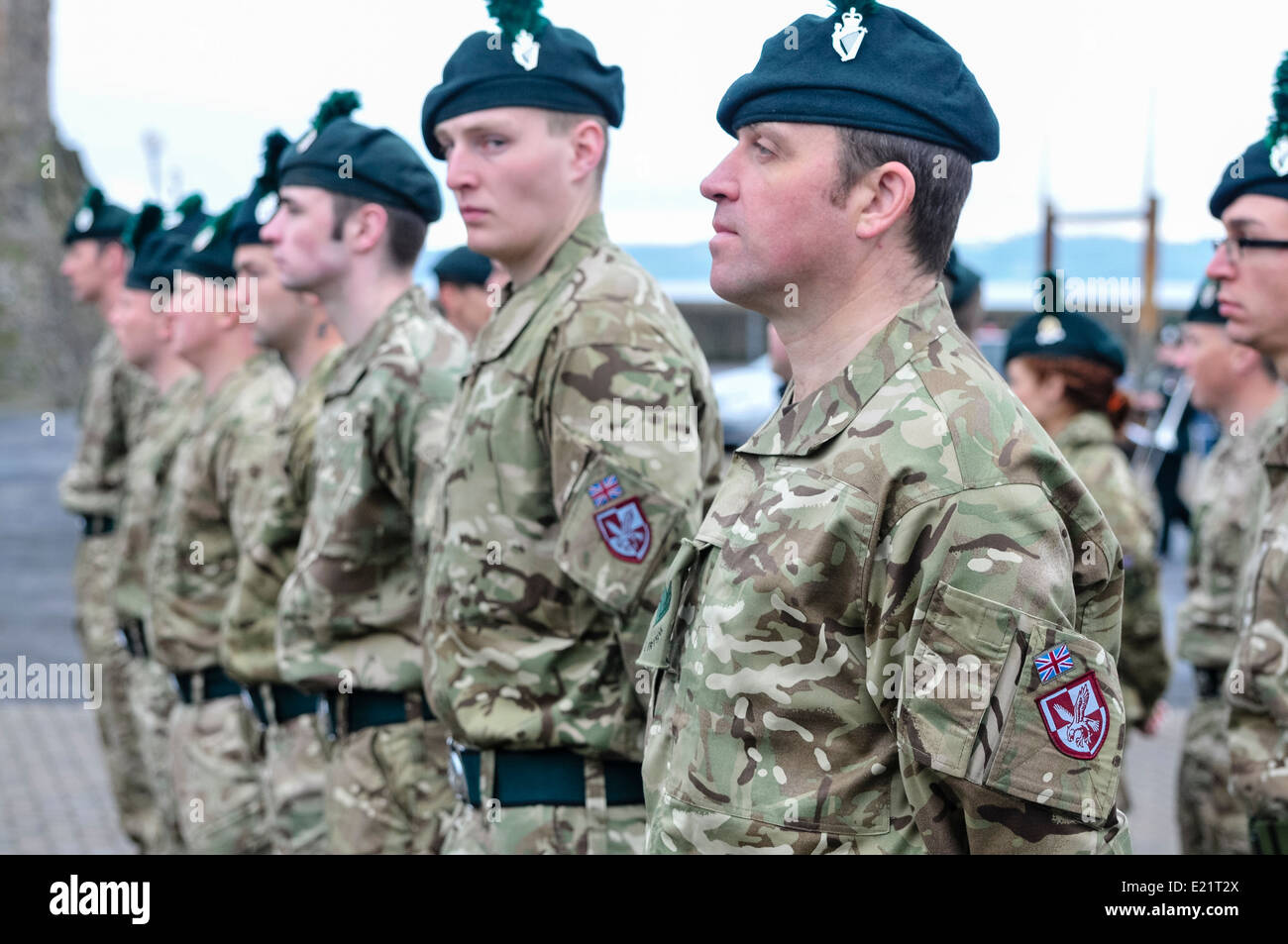 North irish horse regiment Banque de photographies et d’images à haute ...