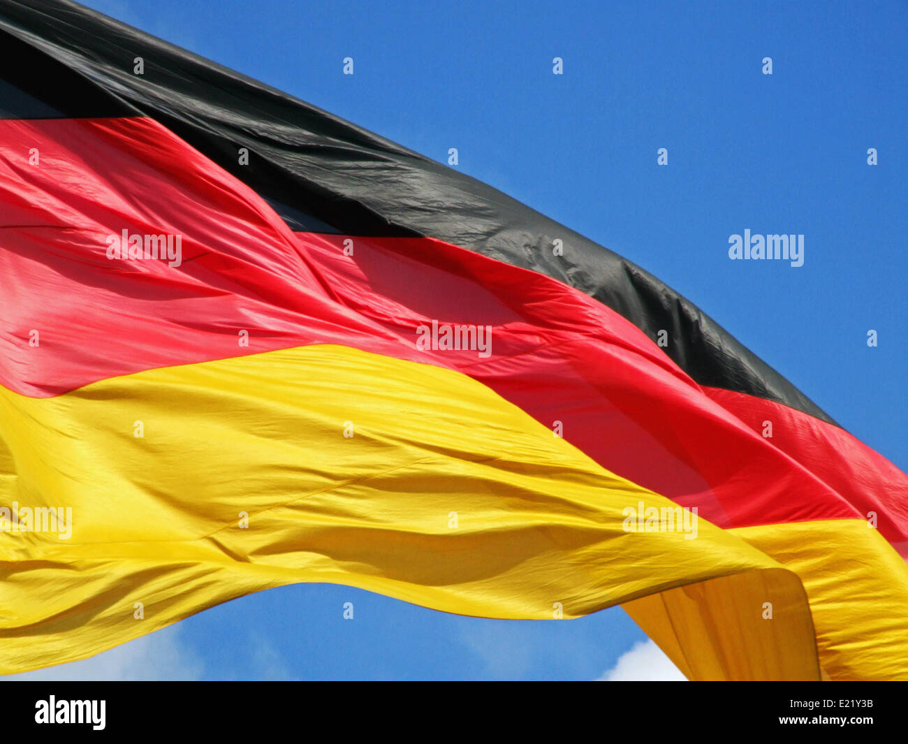 Drapeau allemand noir et rouge Banque de photographies et d’images à ...