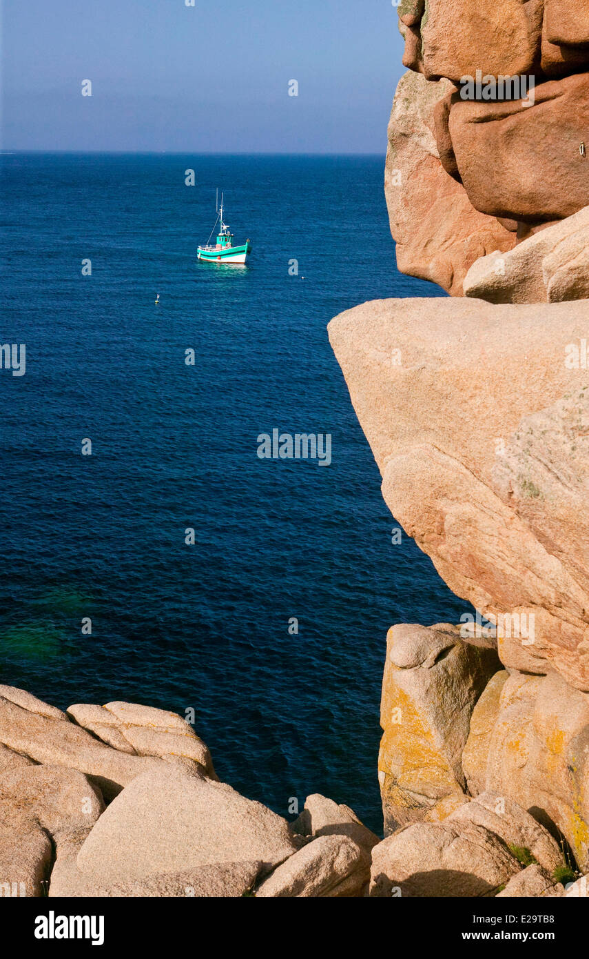 France, Cotes d'Armor, Côte de Granit Rose (Côte de Granit Rose ...