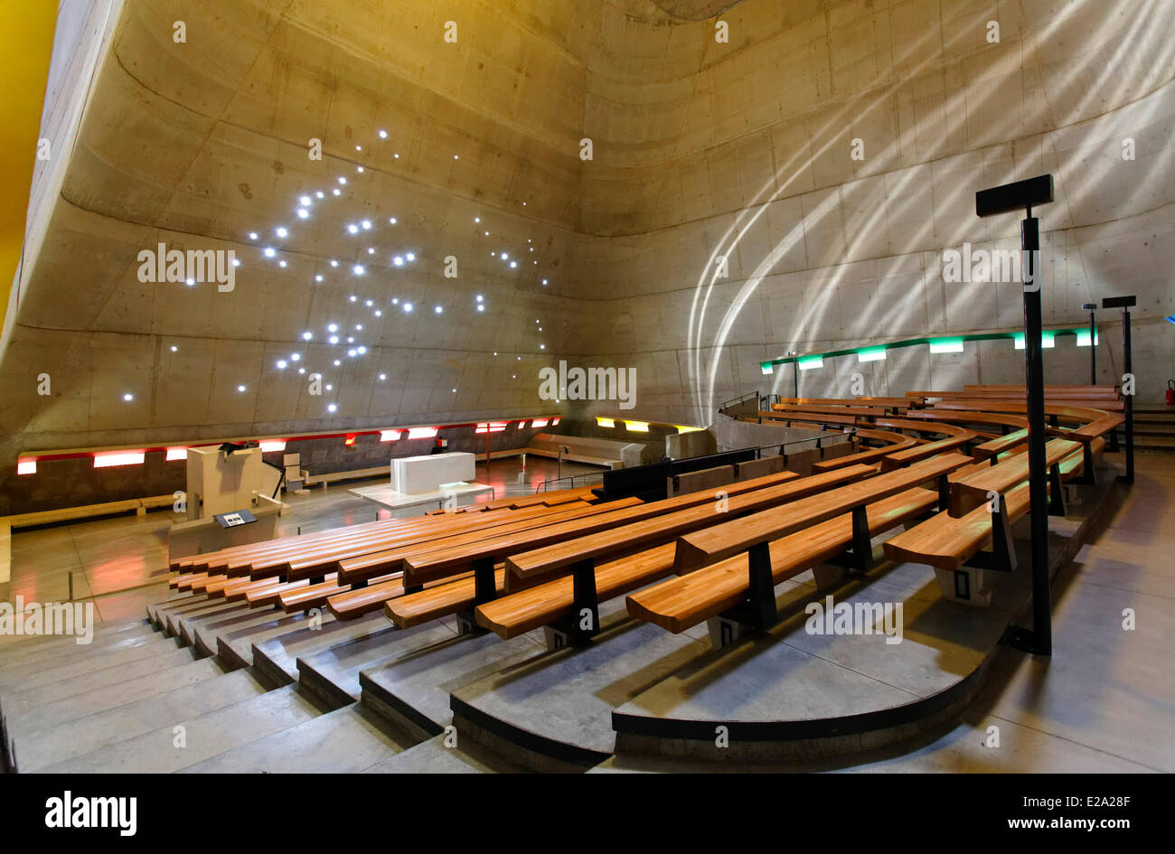 France, Loire, Firminy, Le Corbusier site de Firminy Firminy (Vert ...