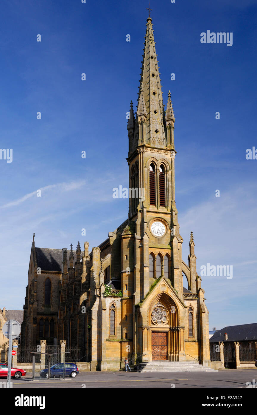 La France, de l'Ardennes, Sedan, Torcy, église Notre Dame saint Leger ...
