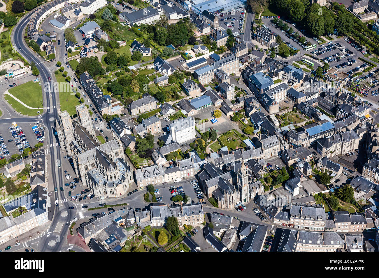 Avranches vue aerienne Banque de photographies et d’images à haute ...