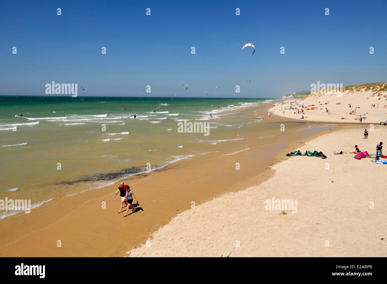 Wissant Plage Banque d'image et photos - Alamy