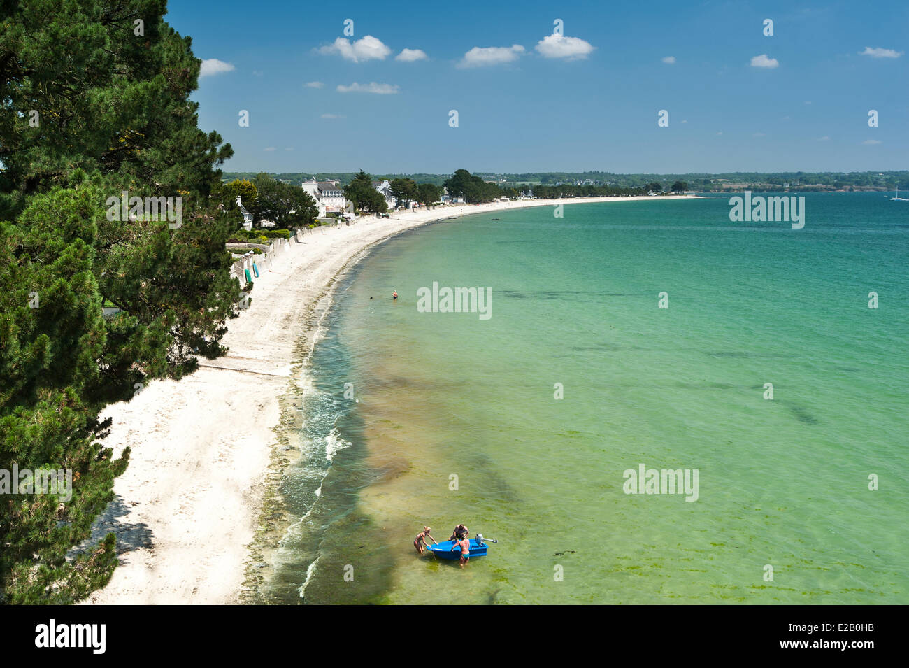 La France, Finistère, Fouesnant, Cap Coz Photo Stock - Alamy