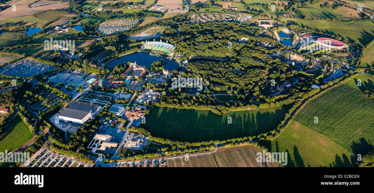 En France, en Vendée, Les Epesses, Le Puy du Fou (vue aérienne Photo ...