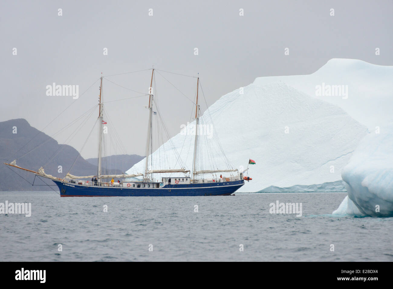 Le Groenland, baie de Baffin, Tasiusaq goélette, Rembrandt Van Rijn Photo Stock - Alamy