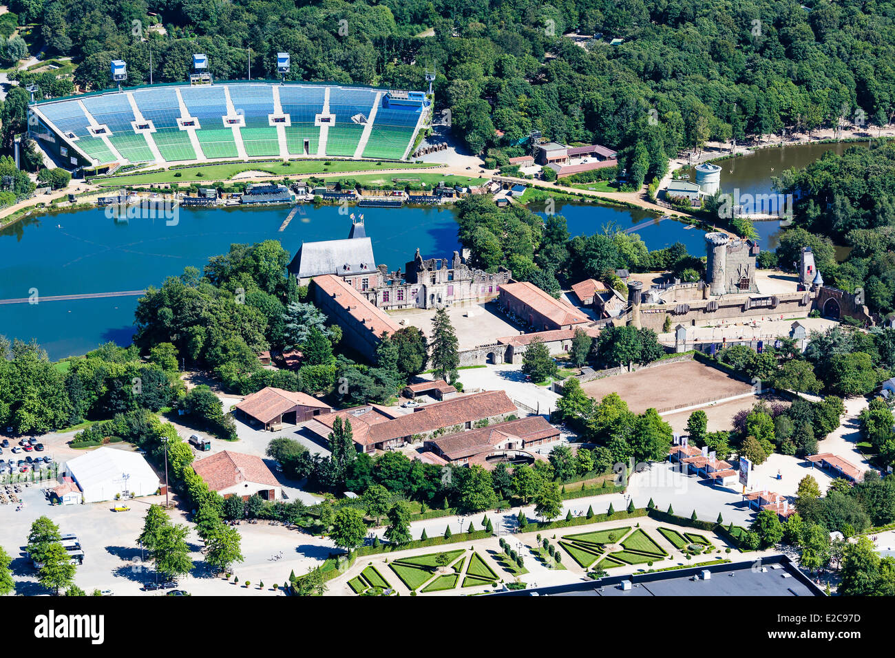 En France, en Vendée, Les Epesses, Le Puy du Fou, parc de loisirs et d ...