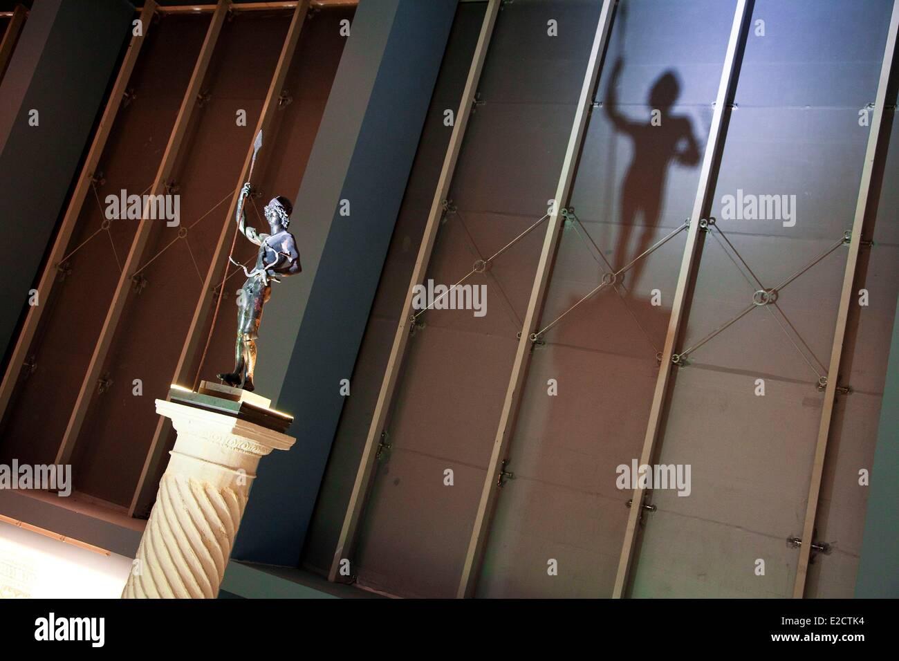 La Turquie, l'Anatolie du sud ; ; musée de Gaziantep Zeugma statue de ...