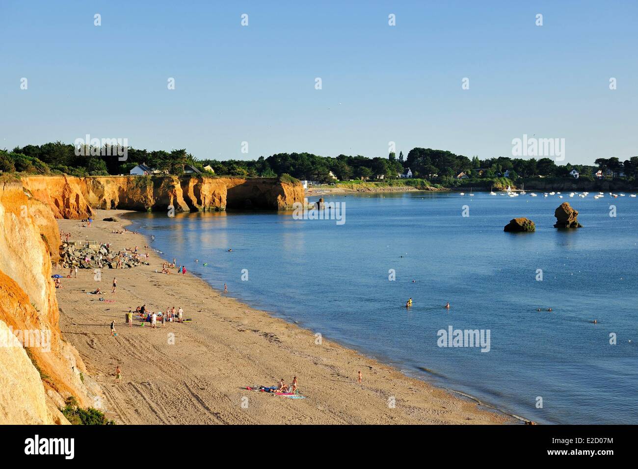 France Morbihan Penestin sur Mer la plage de la mine d'or et ses ...