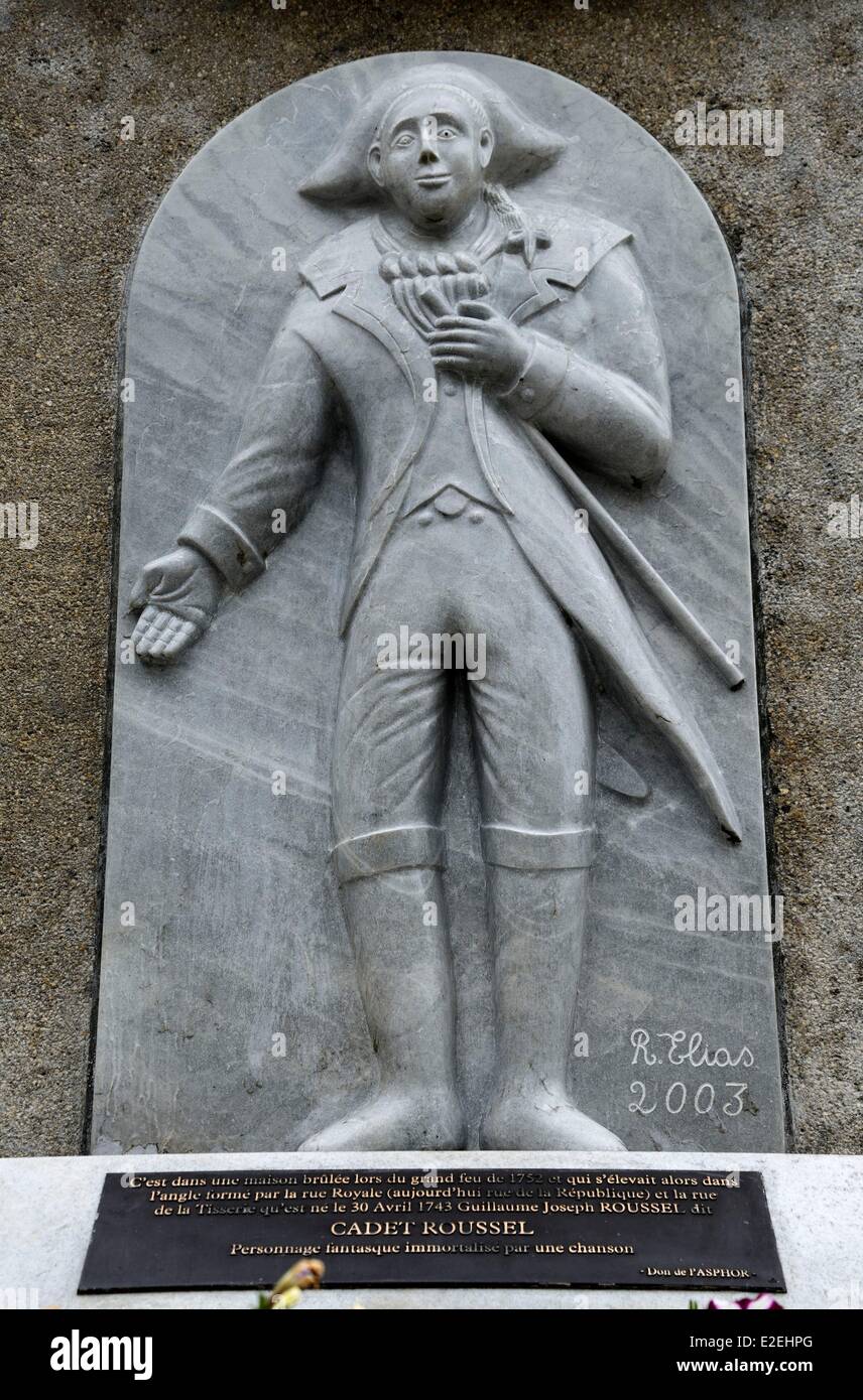 Statue de cadet roussel Banque de photographies et d’images à haute ...