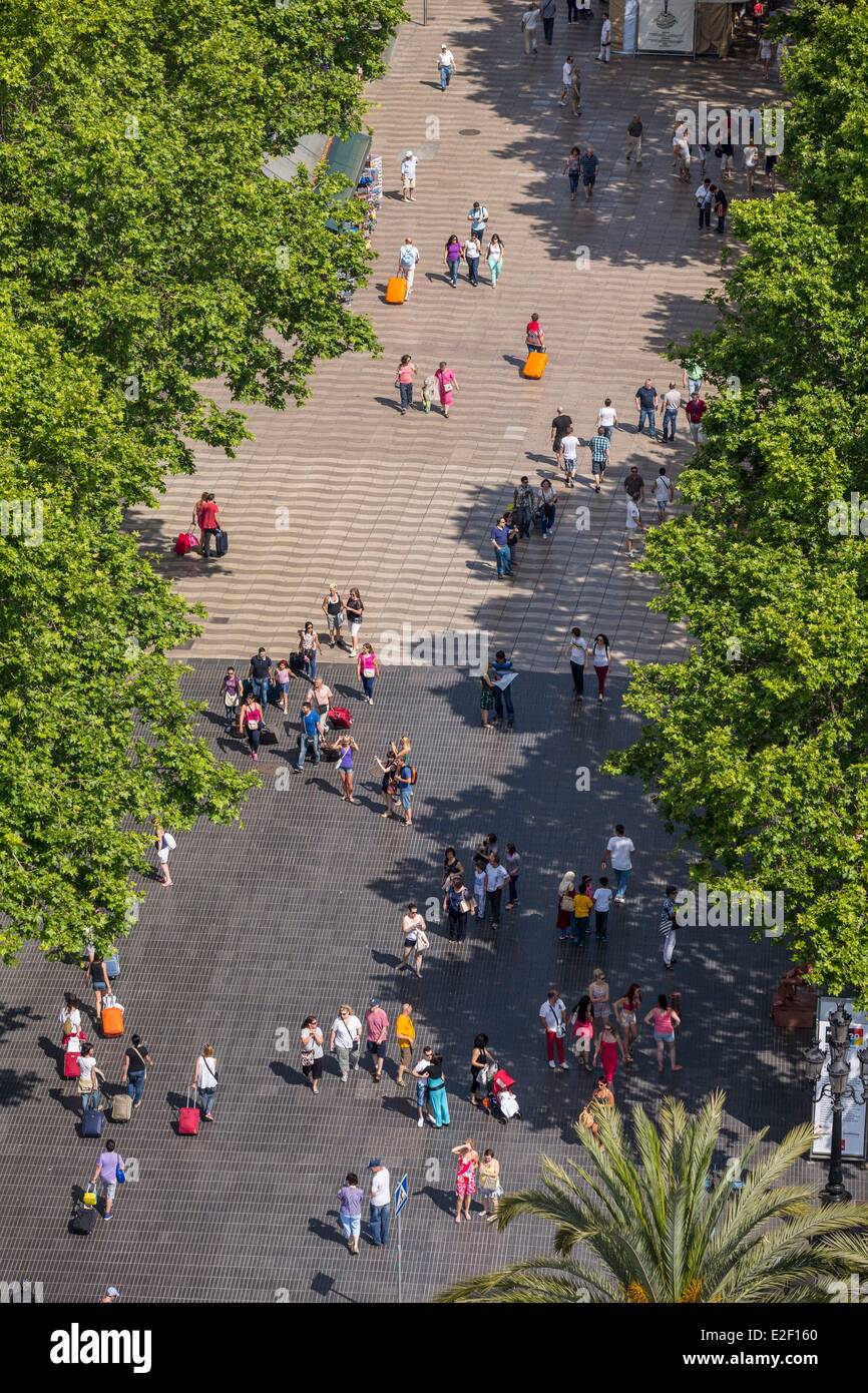 Barcelona la rambla Banque de photographies et d’images à haute résolution - Alamy