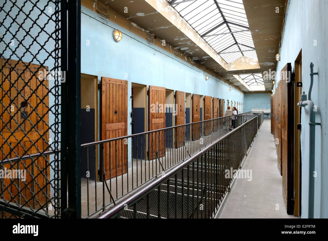 France, Rhône, Lyon, la Prison Montluc Memorial, les cellules de la ...