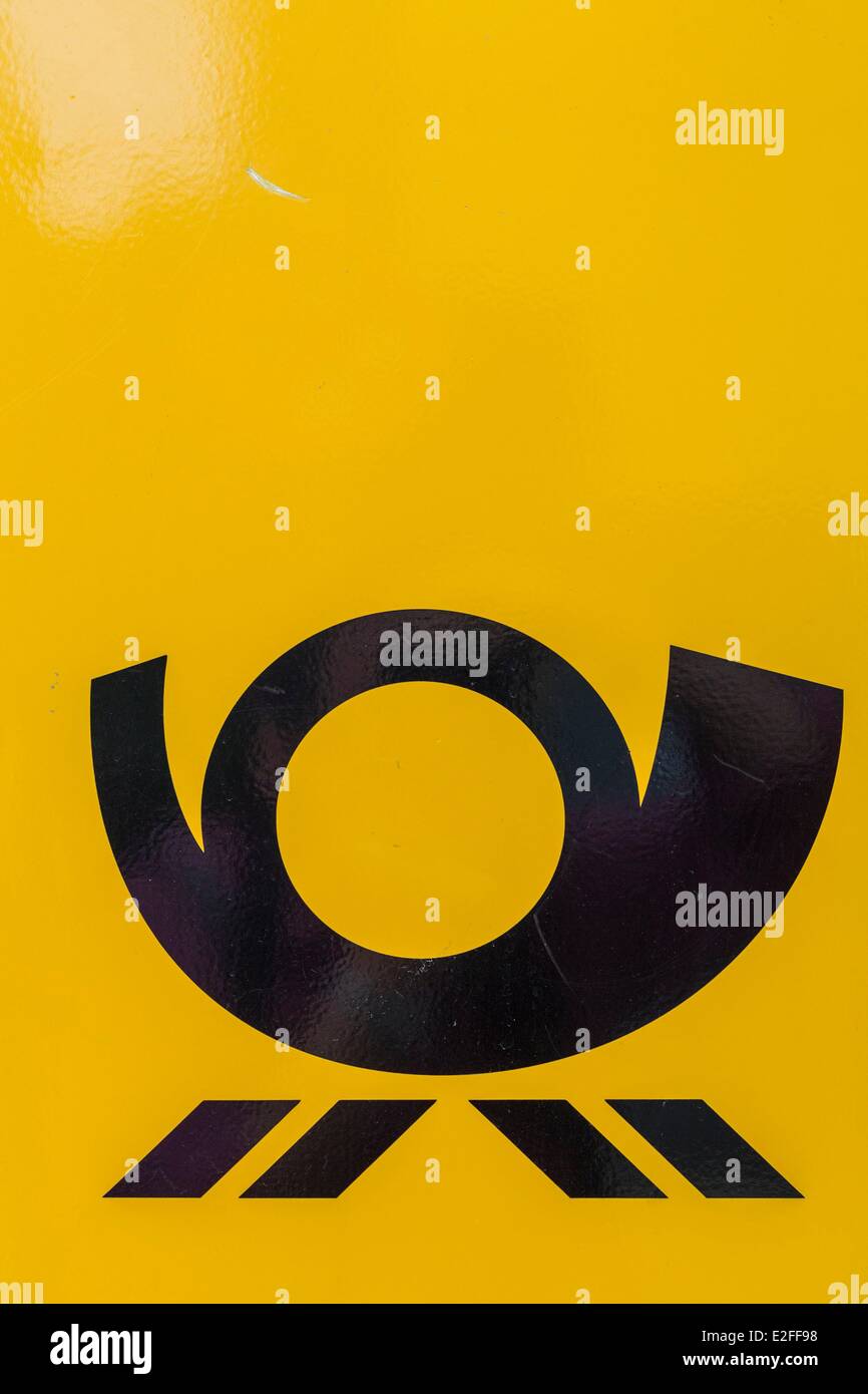 Le logo de deutsche post Banque de photographies et d’images à haute ...