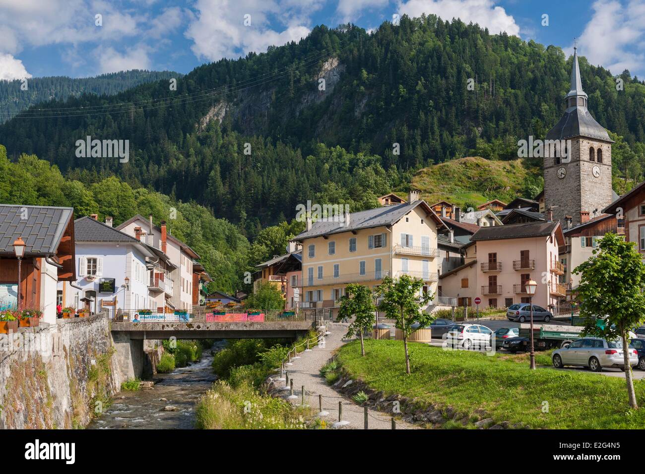 France Savoie massif du Beaufortain ou Beaufort Beaufort-sur-Doron ...
