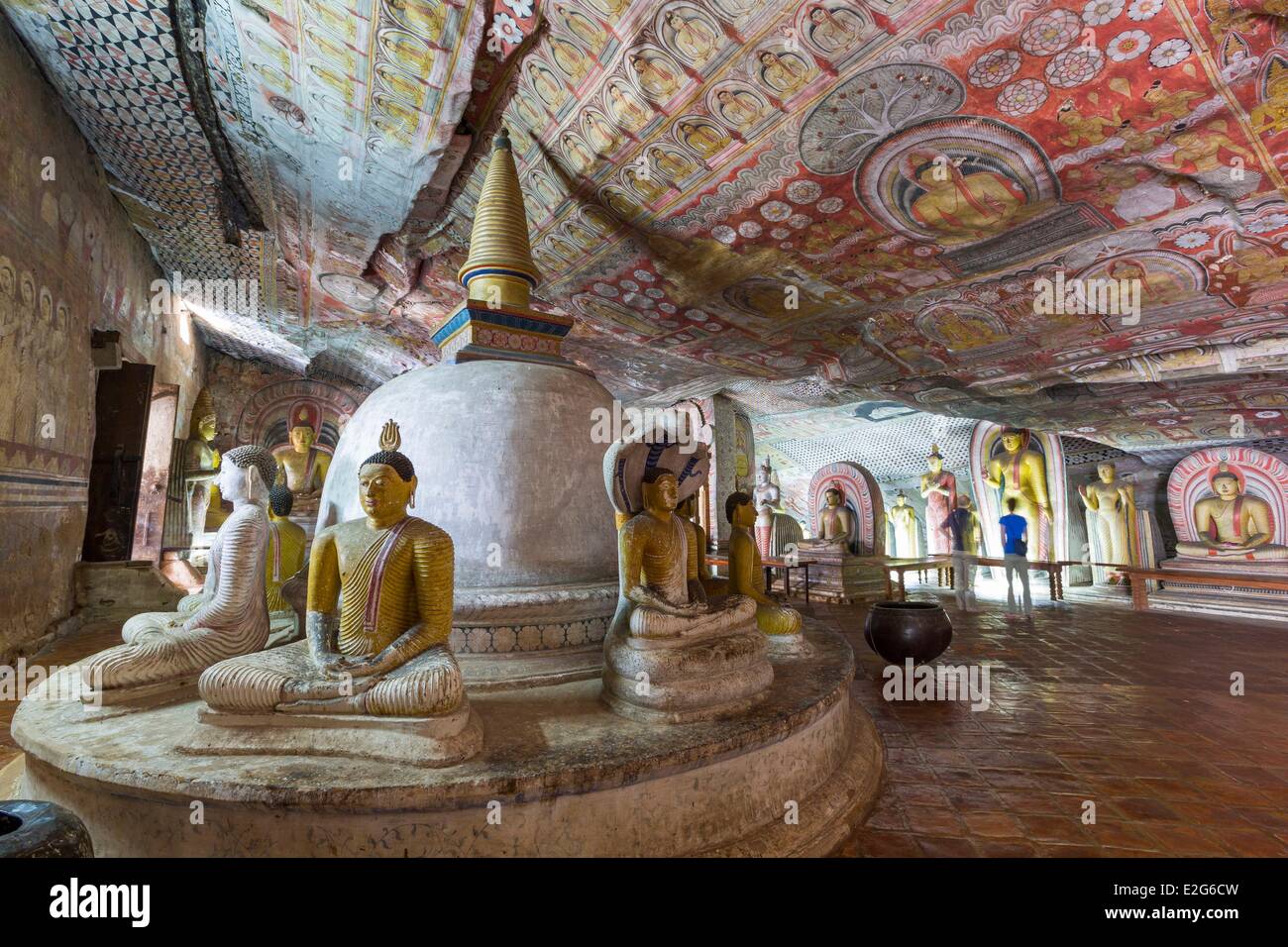 Sri Lanka province centrale du district de Matale Golden Temple classé ...