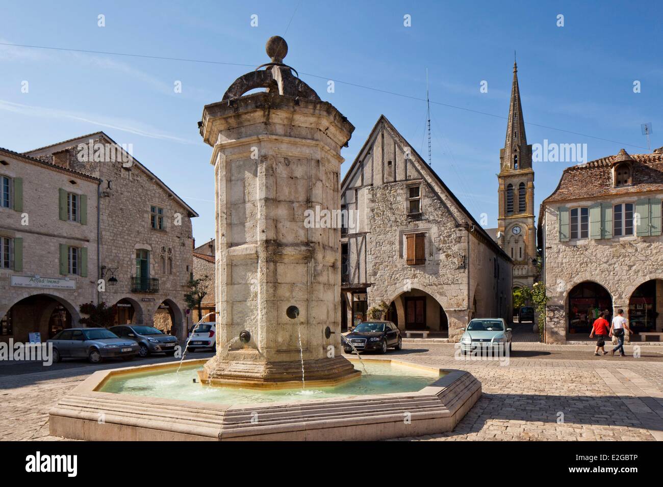 Eymet dordogne france bastide Banque de photographies et d’images à ...