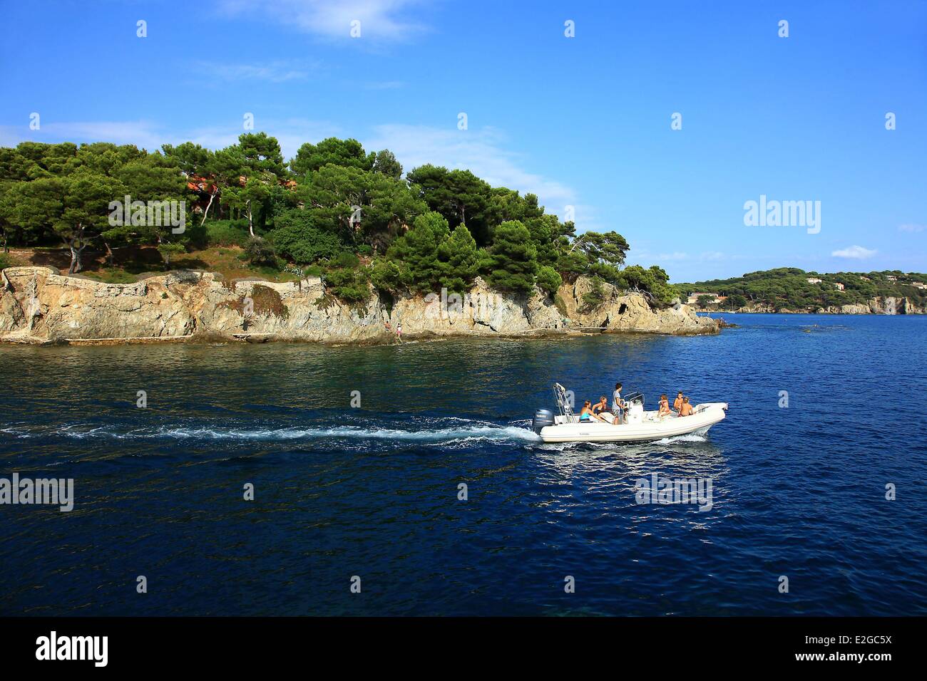 France Le Parc National de Port Cros Var Hyeres presqu'île de Giens ...