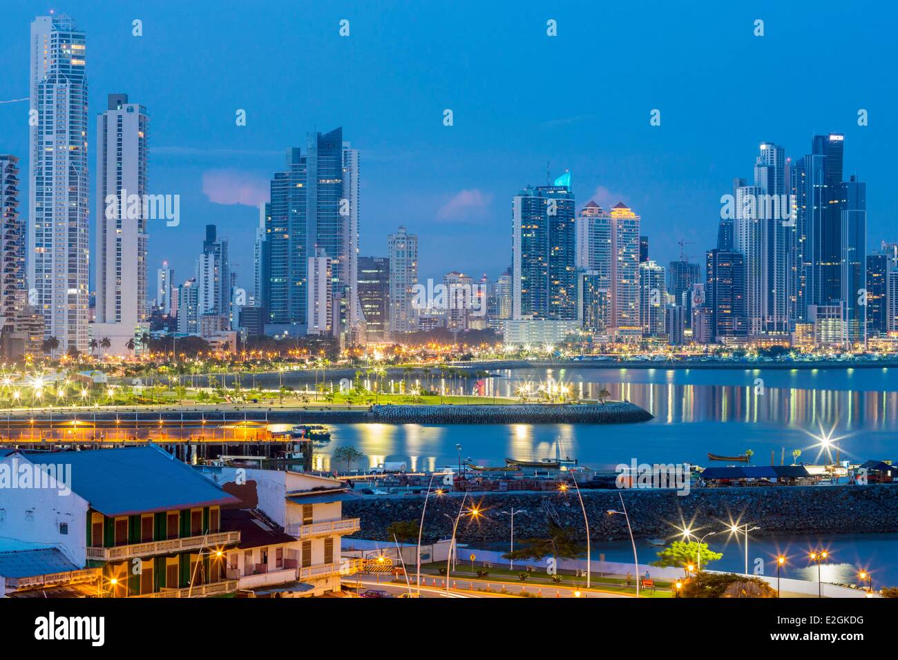 Horizon de la ville de panama Banque de photographies et d’images à ...