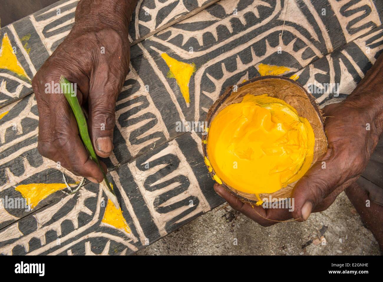 La Papouasie-Nouvelle-Guinée l'île de Nouvelle Bretagne la province de ...