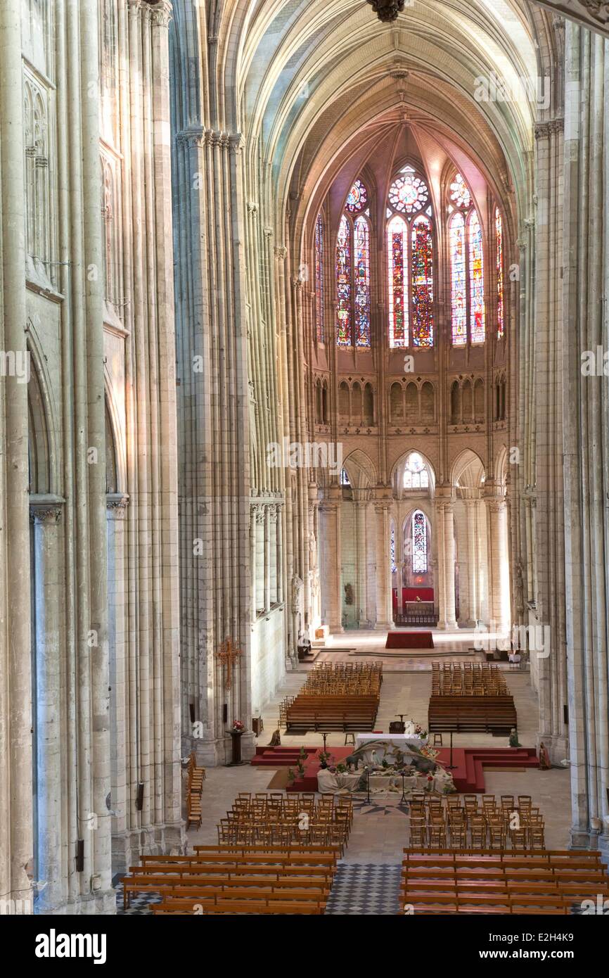 France Aisne Saint Quentin Saint Quentin basilique Photo Stock - Alamy