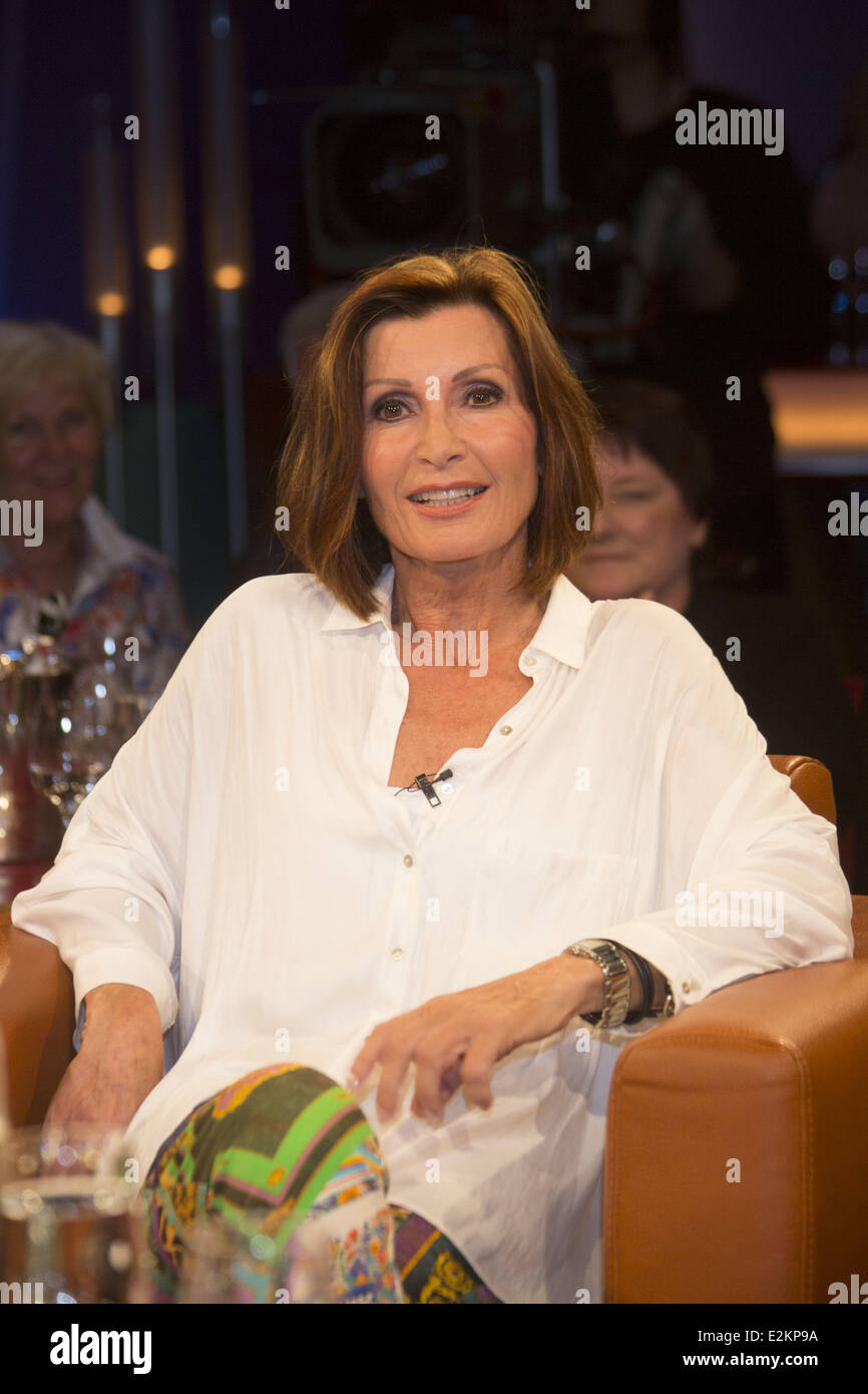 Susanne Uhlen sur ZDF Allemande à la télévision, Markus Lanz. Où ...