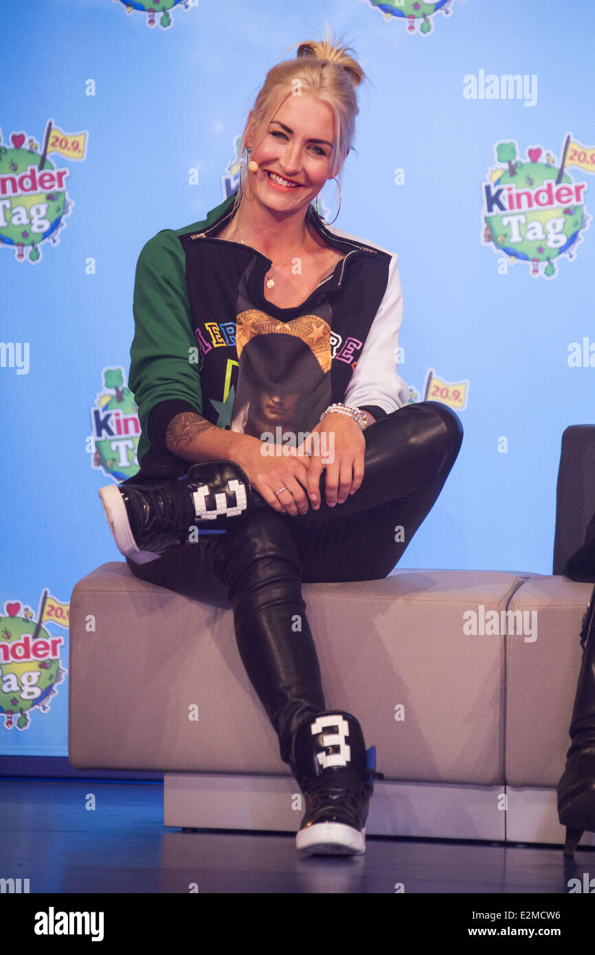 Sarah Connor a célébré le world kids avec kinder à Heidepark Soltau. Où ...