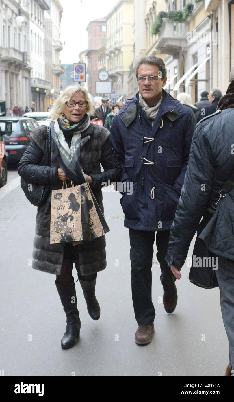 Fabio capello and laura capello Banque de photographies et d’images à ...