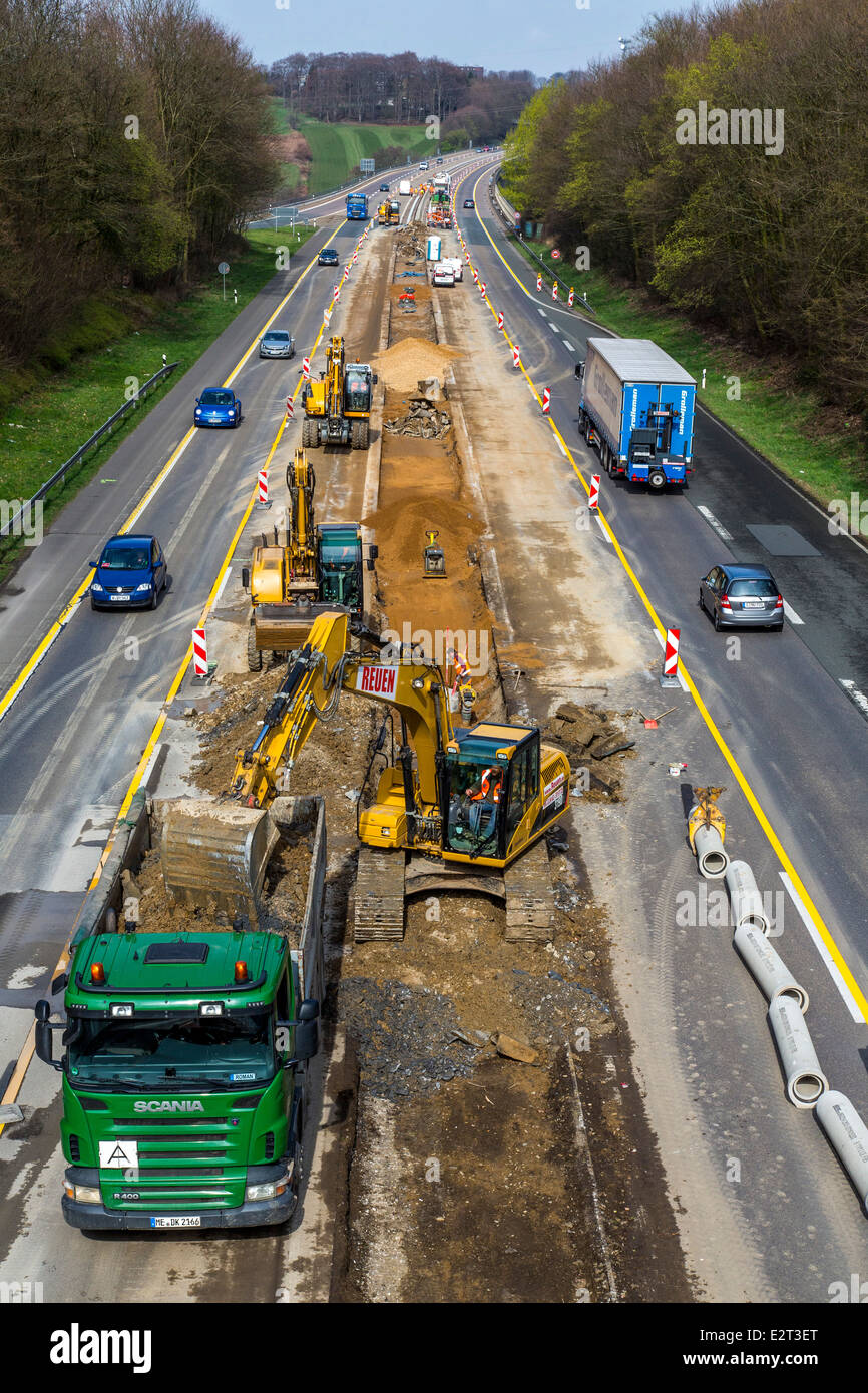 Chantier de construction d'autoroute Banque de photographies et d ...