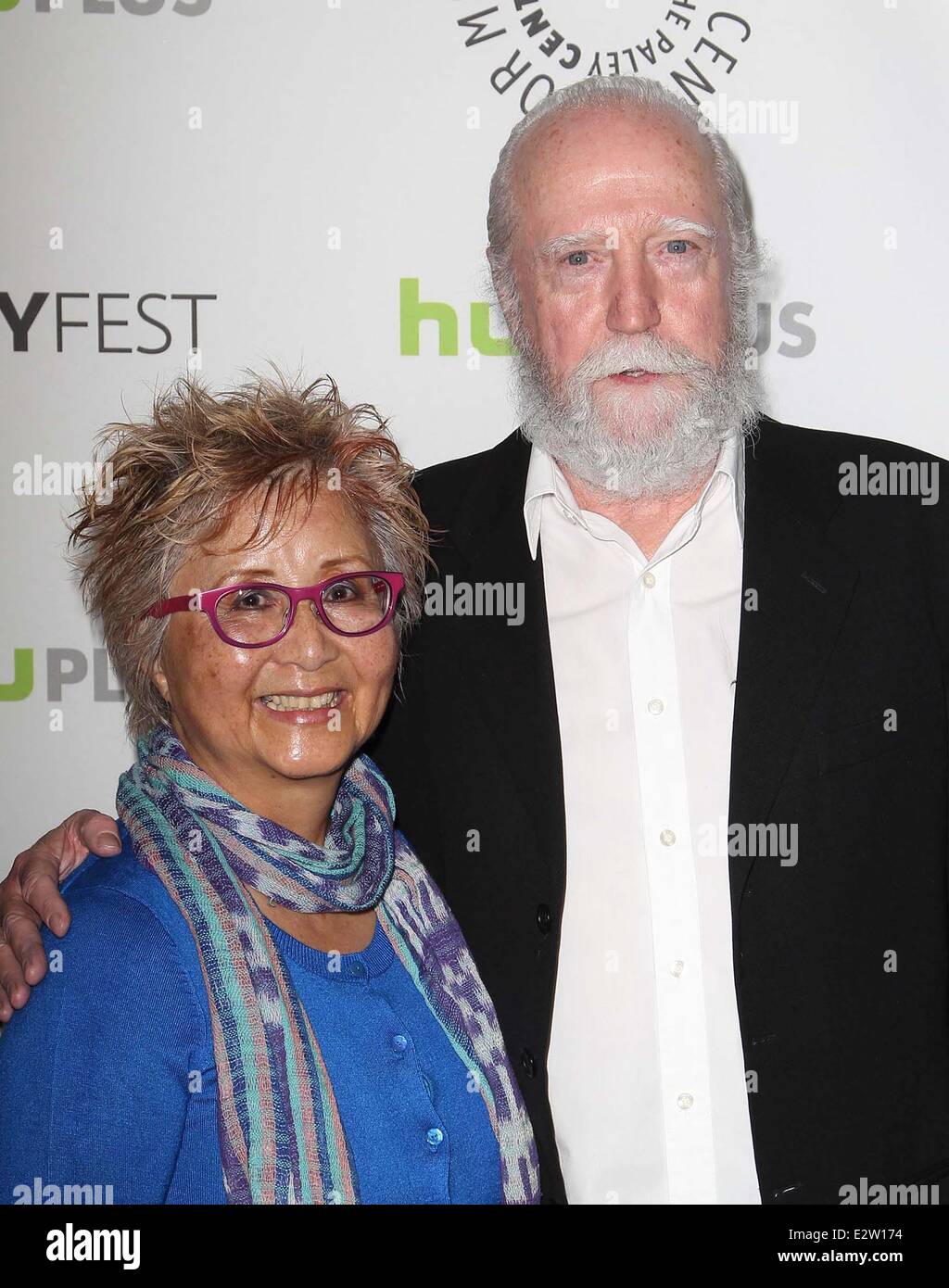 Scott wilson and heavenly koh wilson Banque de photographies et d ...