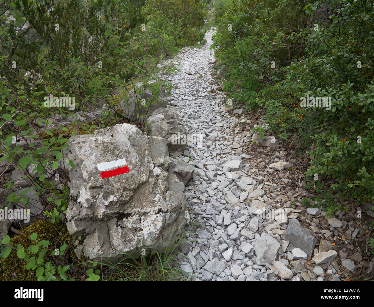 Gr7 footpath Banque de photographies et d’images à haute résolution - Alamy